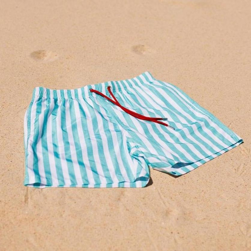 Swim Shady Mint Flare Swim Shorts – Long Reef Surf Co