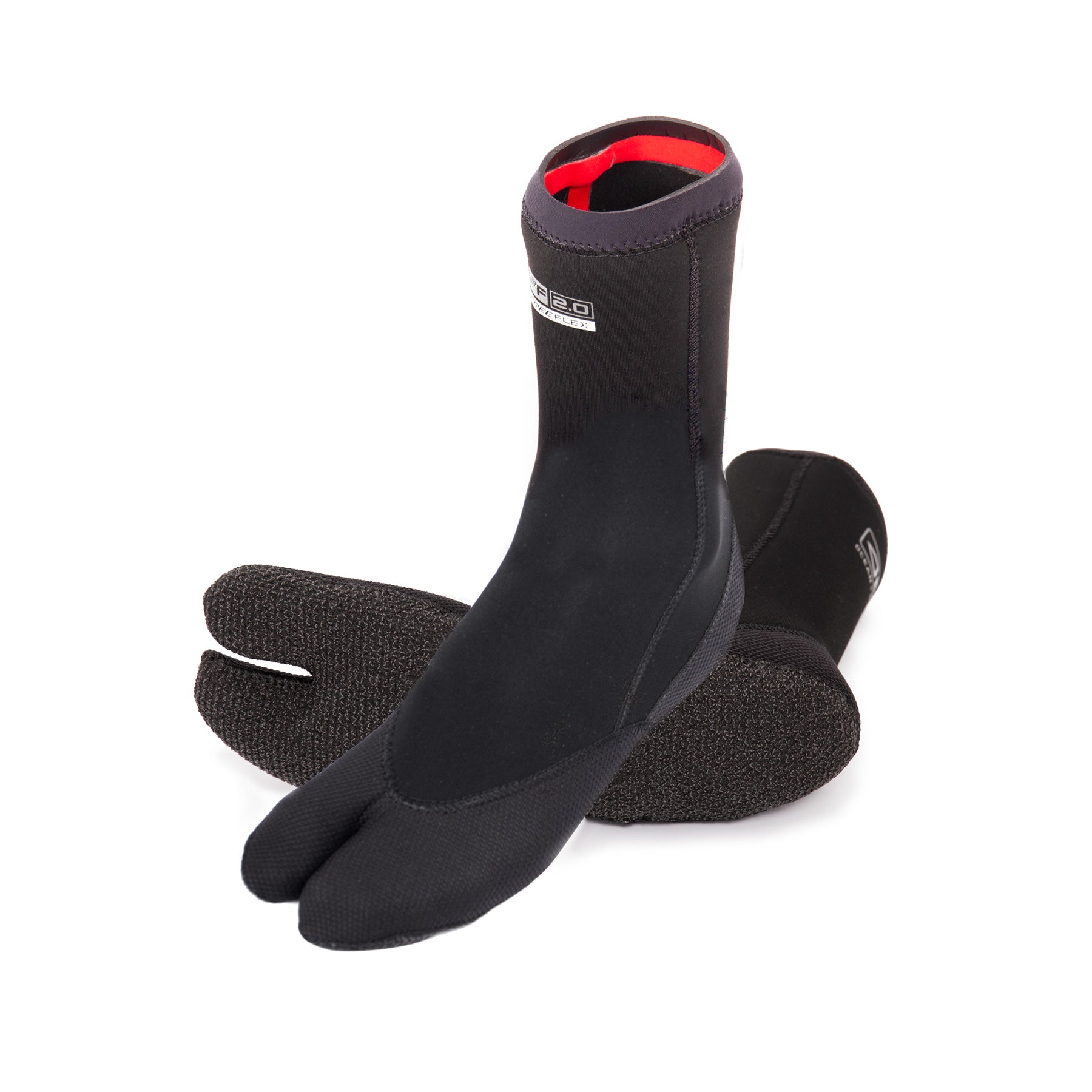 Ocean and Earth Free Flex Slipper 2mm Wetsuit Boot - Black