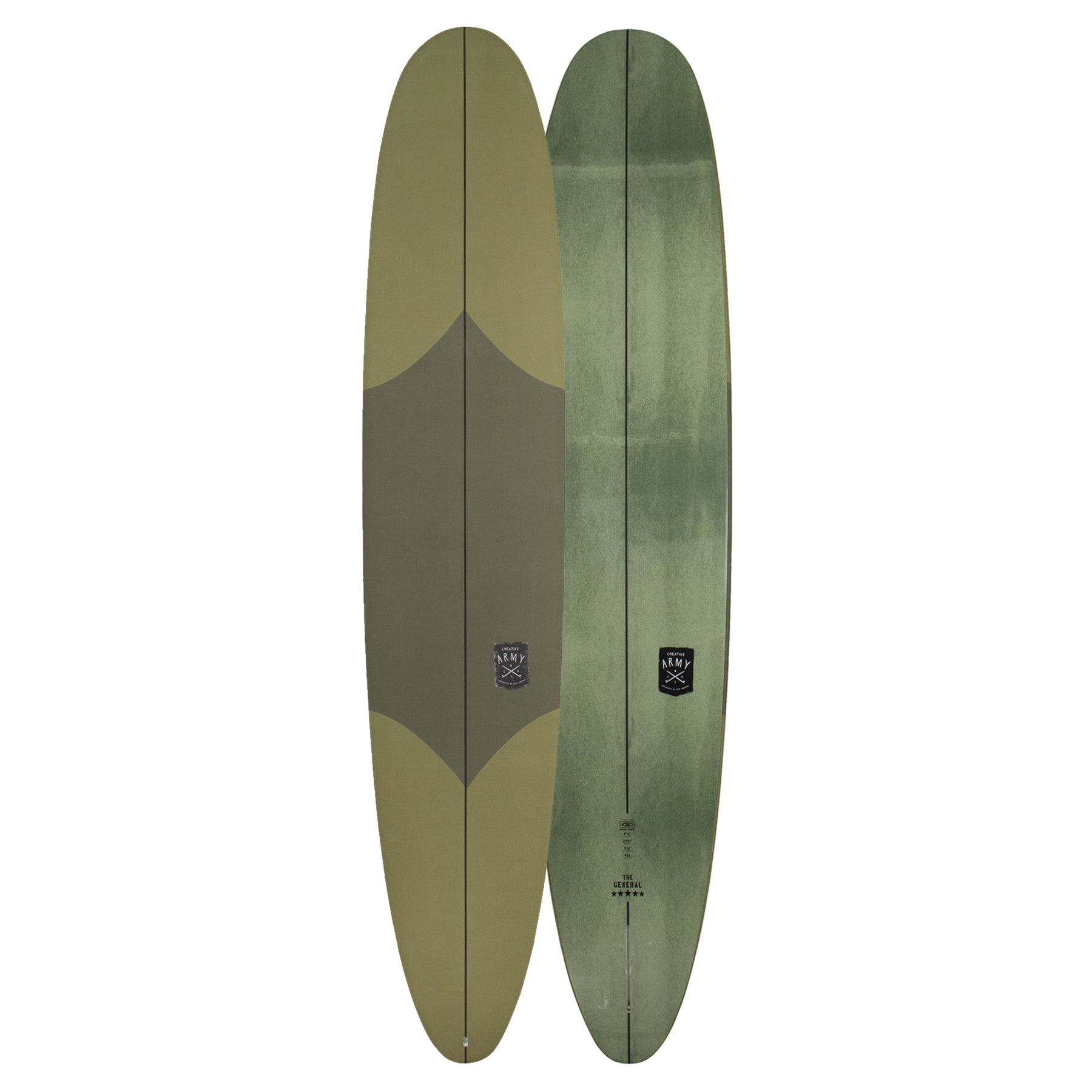 Ocean & Earth Creative Army The General Epoxy Soft Longboard - 9'6