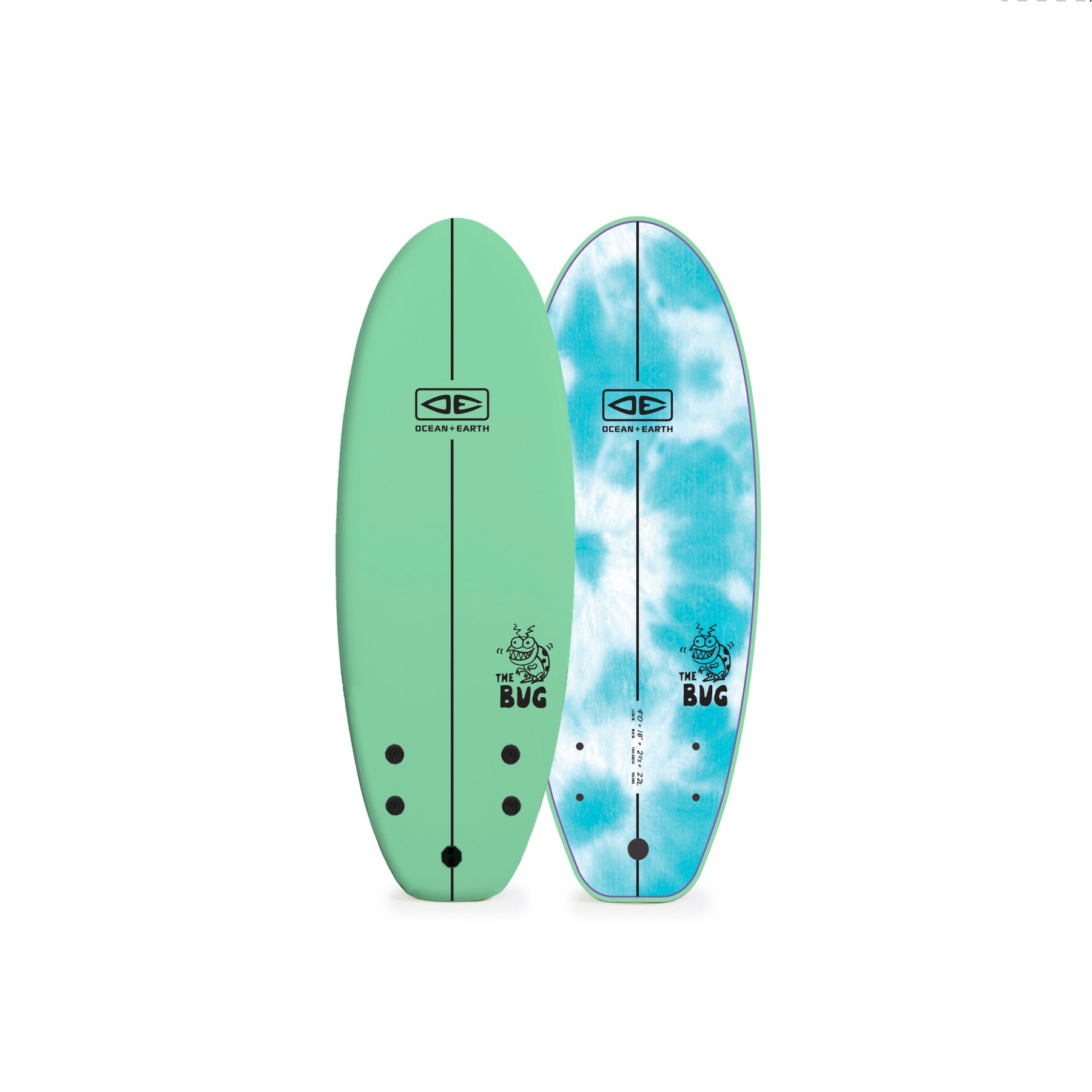 Ocean and Earth The Bug Mini Softboard - 4'0 – Long Reef Surf Co
