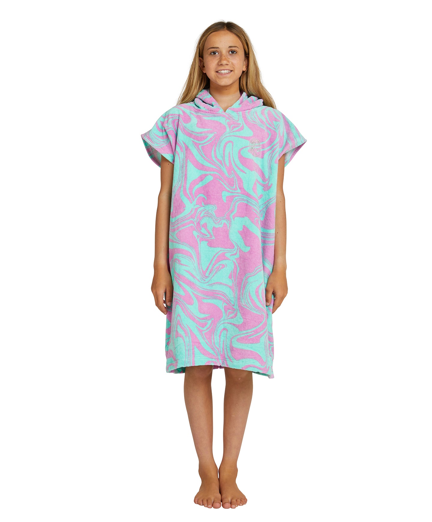 O'Neill Girls Bahia Hooded Change Towel - Laid Back Twist