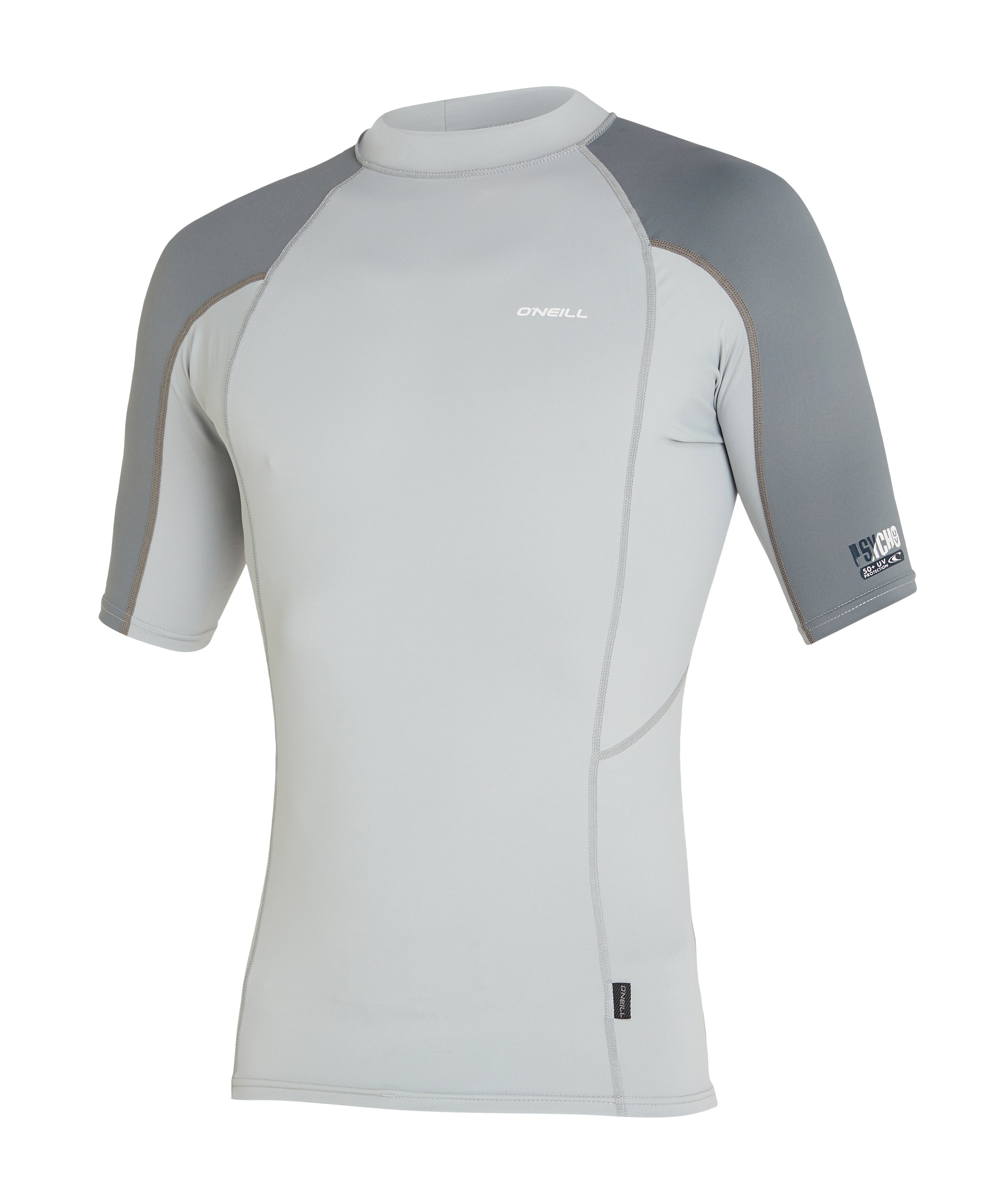 O'Neill Psycho Short Sleeve UV Rashie - Cool Grey
